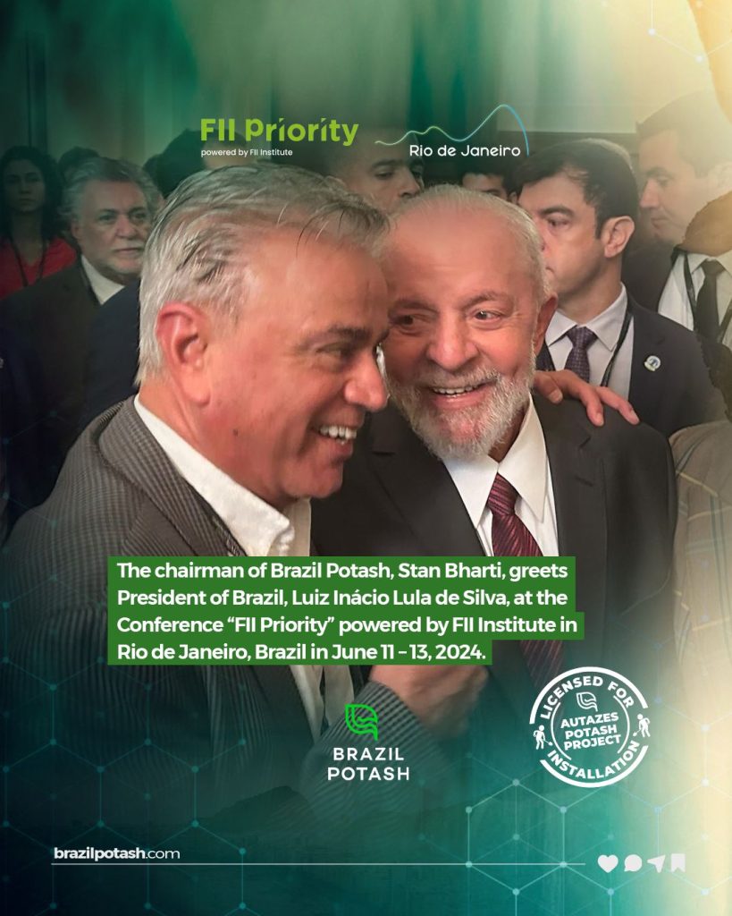 Chairman of Brazil Potash met President Lula – Brazil Potash